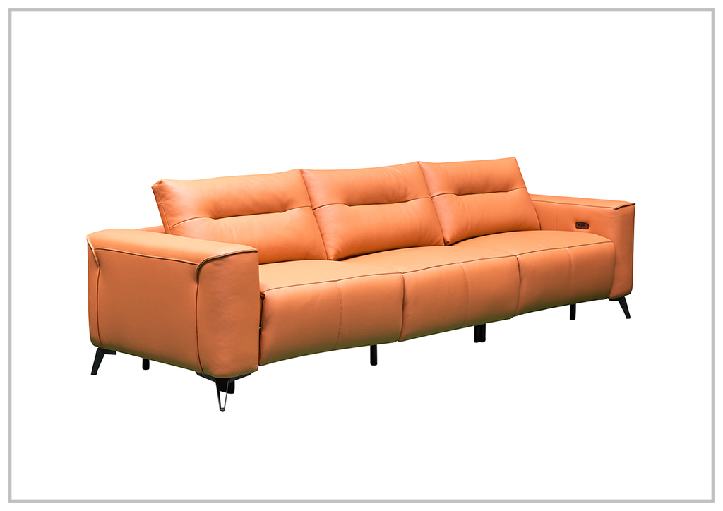 Alessandro 3-Seater Power Recliner Sofa | Italian Leather | Klaussner ...