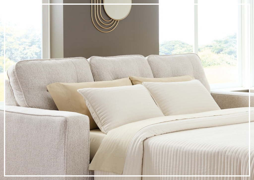 Gio Italia Lorrine Queen Sofa Sleeper | Fabric 3-Seater – JenniHome